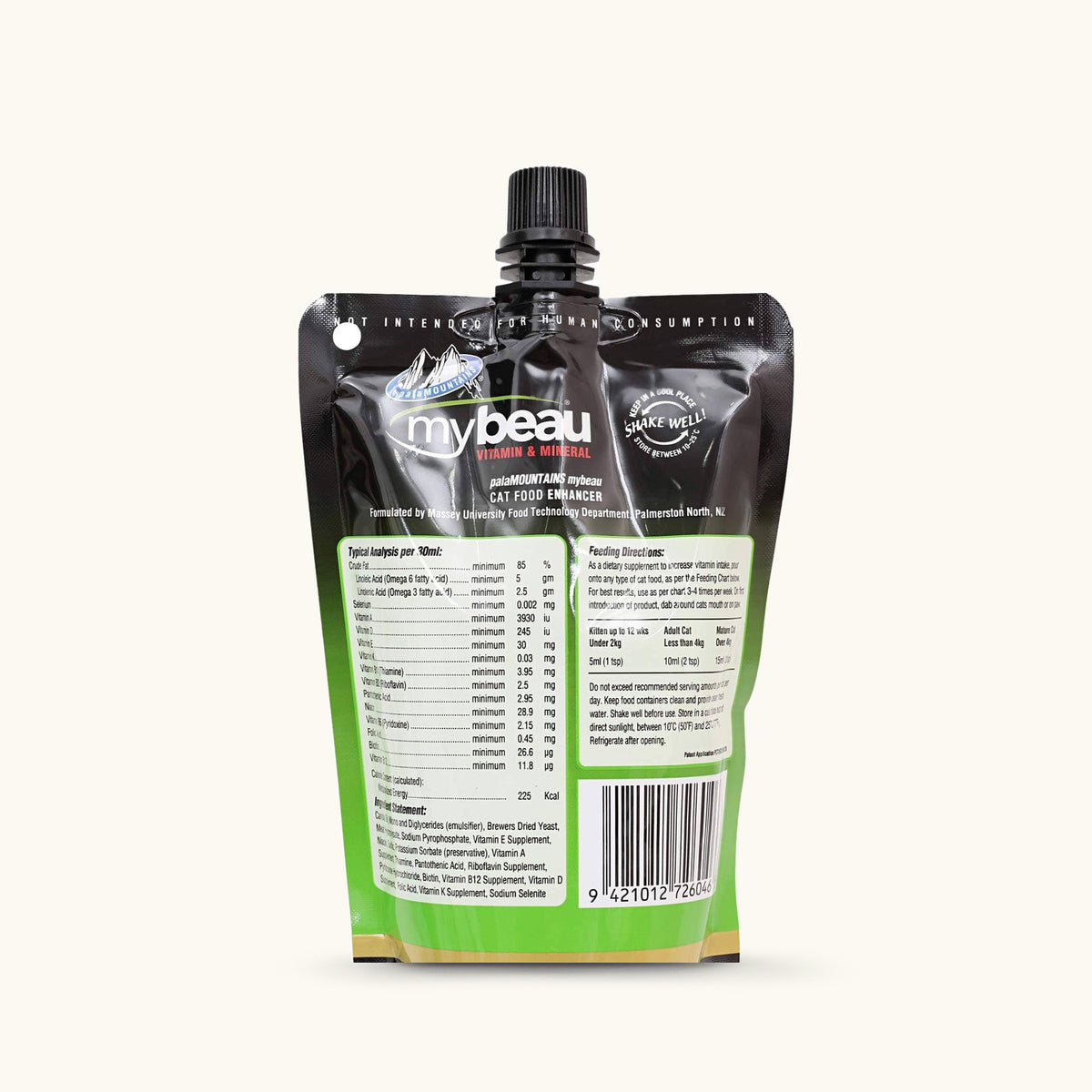 My Beau Vitamin & Mineral Food Supplement with Meat & Garlic for Cats