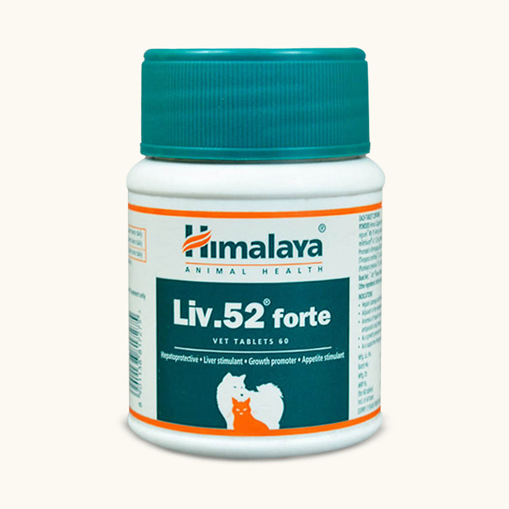 Himalaya Liv 52 Forte Tablets For Dogs and Cats 60 Tabs